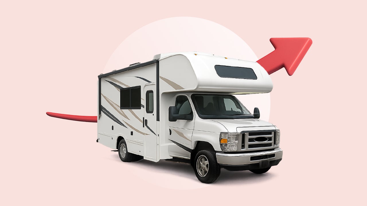 What are the terms of the RV loan? Select Plus